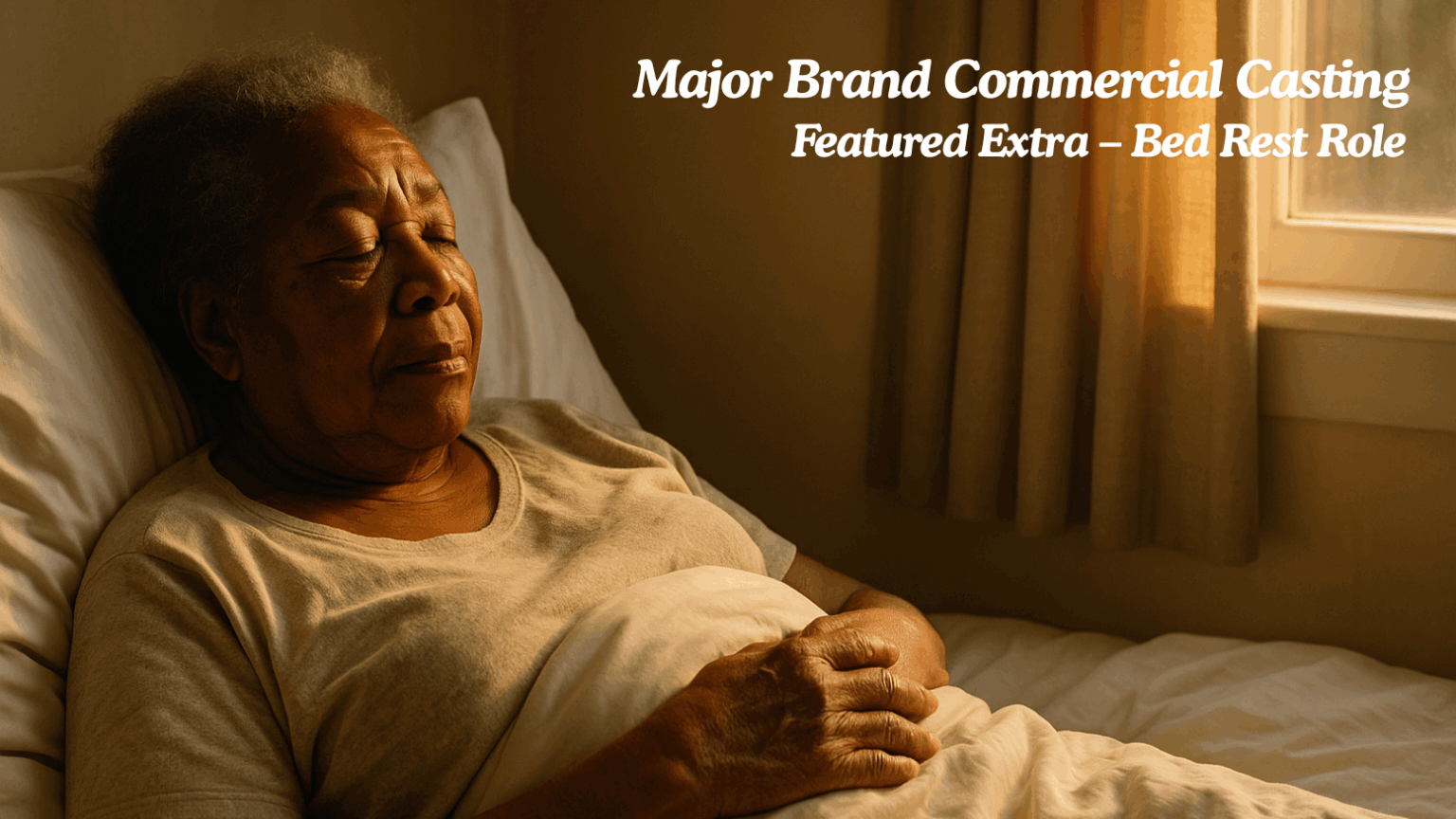 Senior Black Woman for Major Brand Commercial in Atlanta