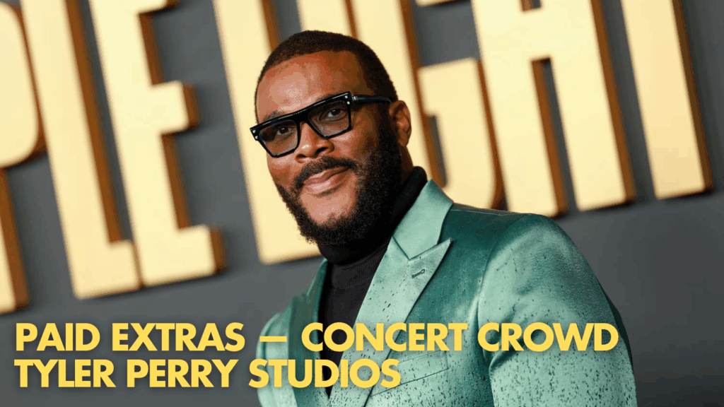 Tyler Perry Studios Feature — Concert Crowd Needed