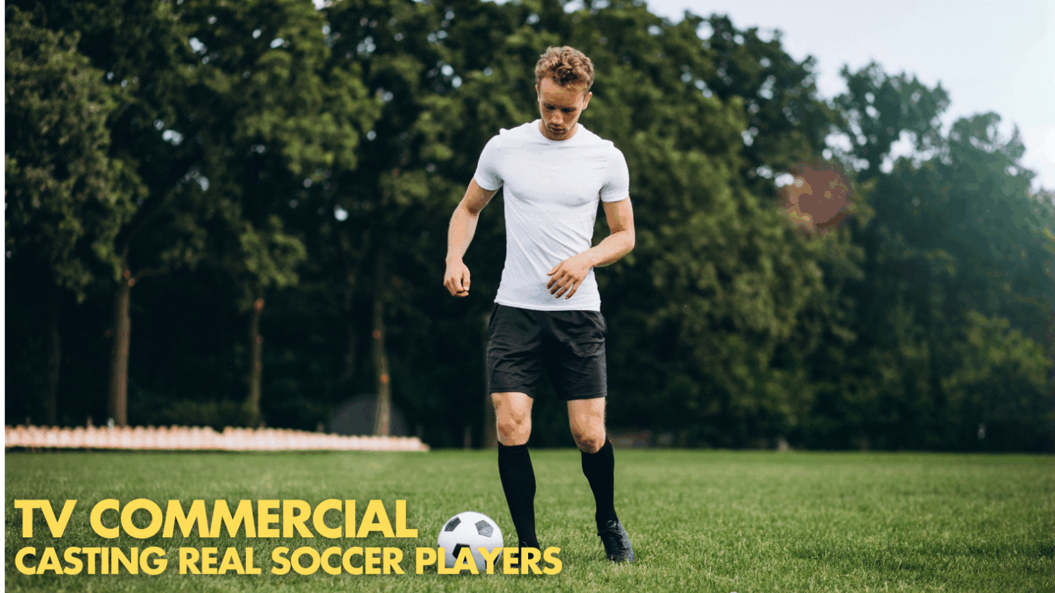 Casting Real Soccer Players for TV Commercial in Miami