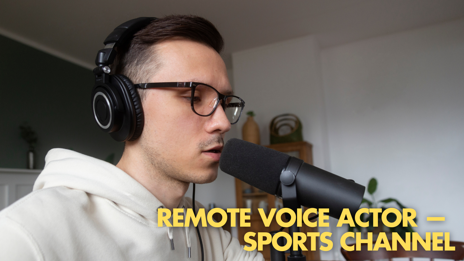 Nationwide Casting: Remote Voice Actor for Sports Channel Spot