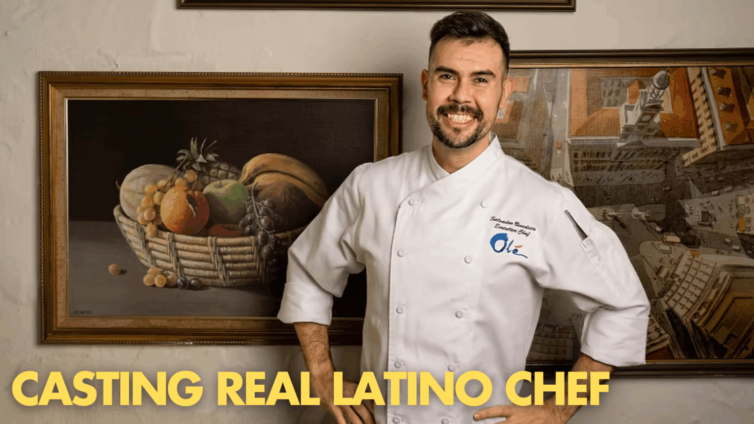 Casting Real Hispanic Chef for Sports TV Commercial