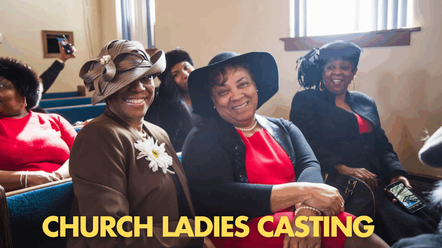 Southern Church Ladies with Hats Needed in Atlanta
