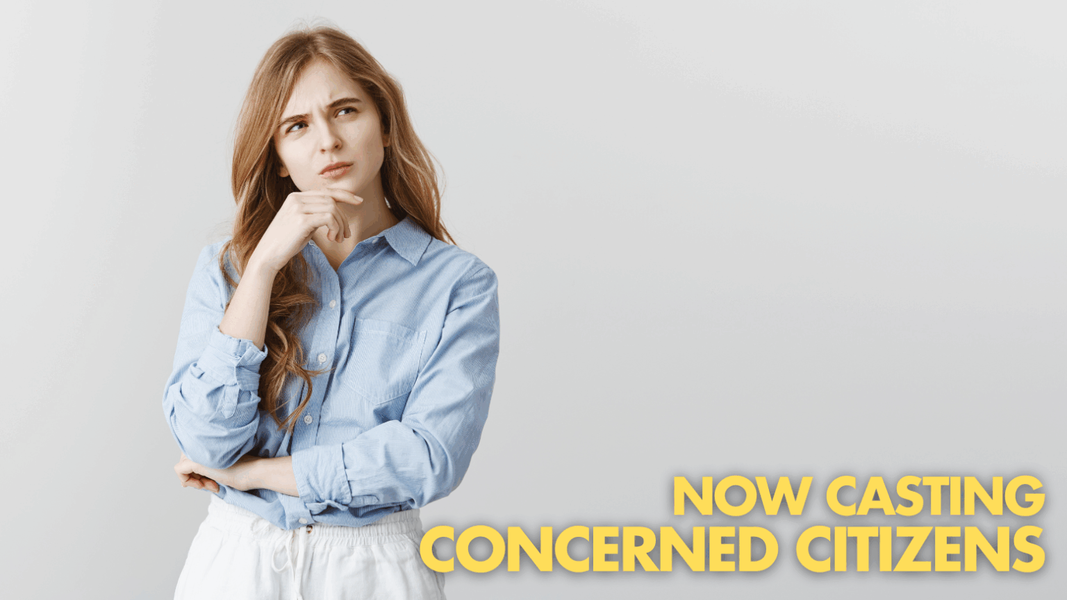 Now Casting: Background Roles as Concerned Citizens