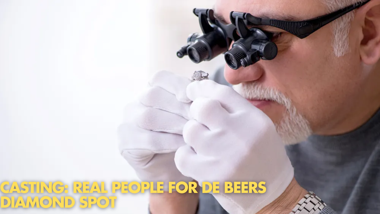 Casting in LA: Get Paid to React to De Beers Diamonds 💎