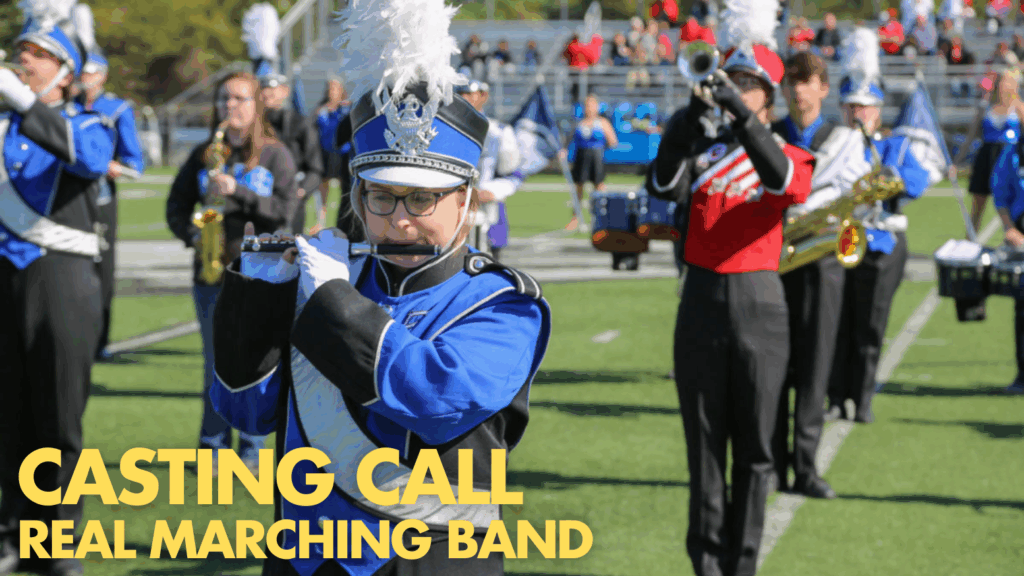 Sports Commercial Auditions in Miami – Real Marching Band Casting