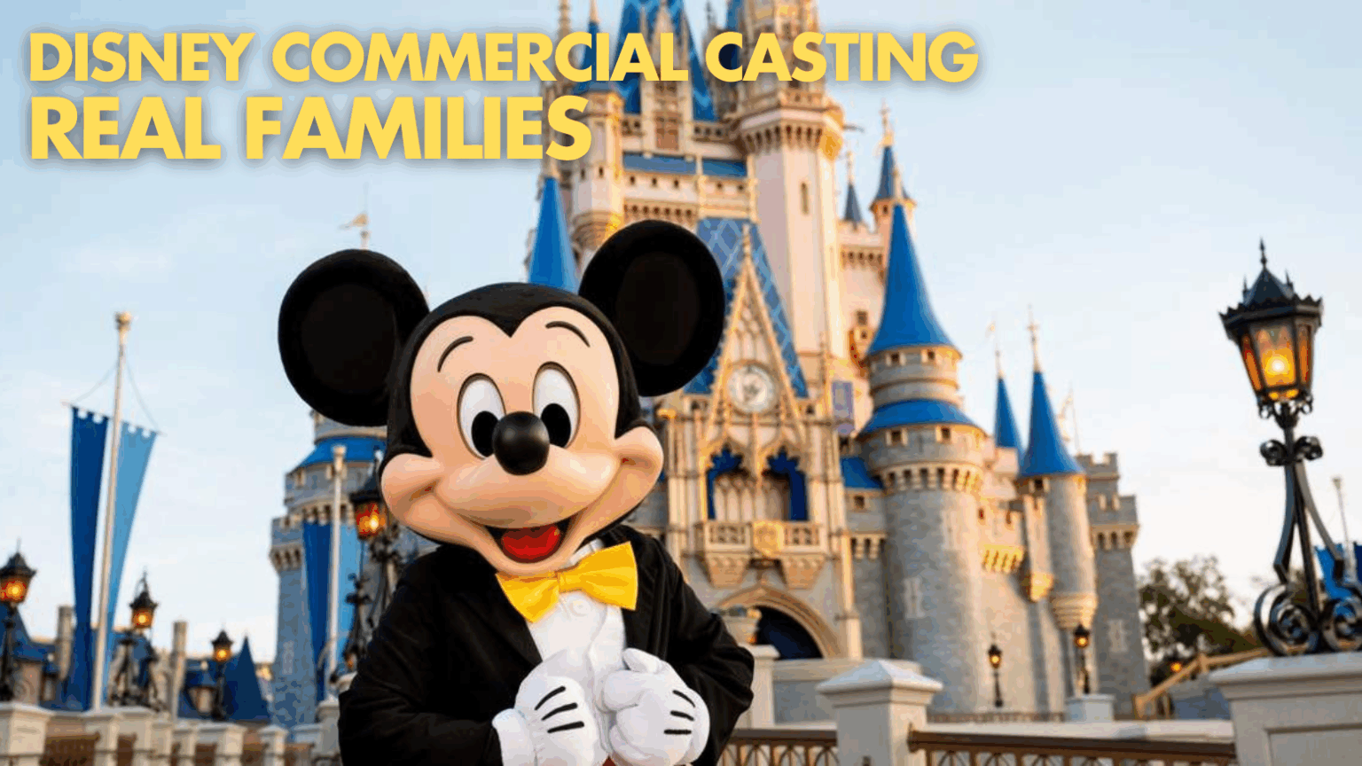 Auditions Open: Disney Commercial Casting Real Families in FL, GA & AL