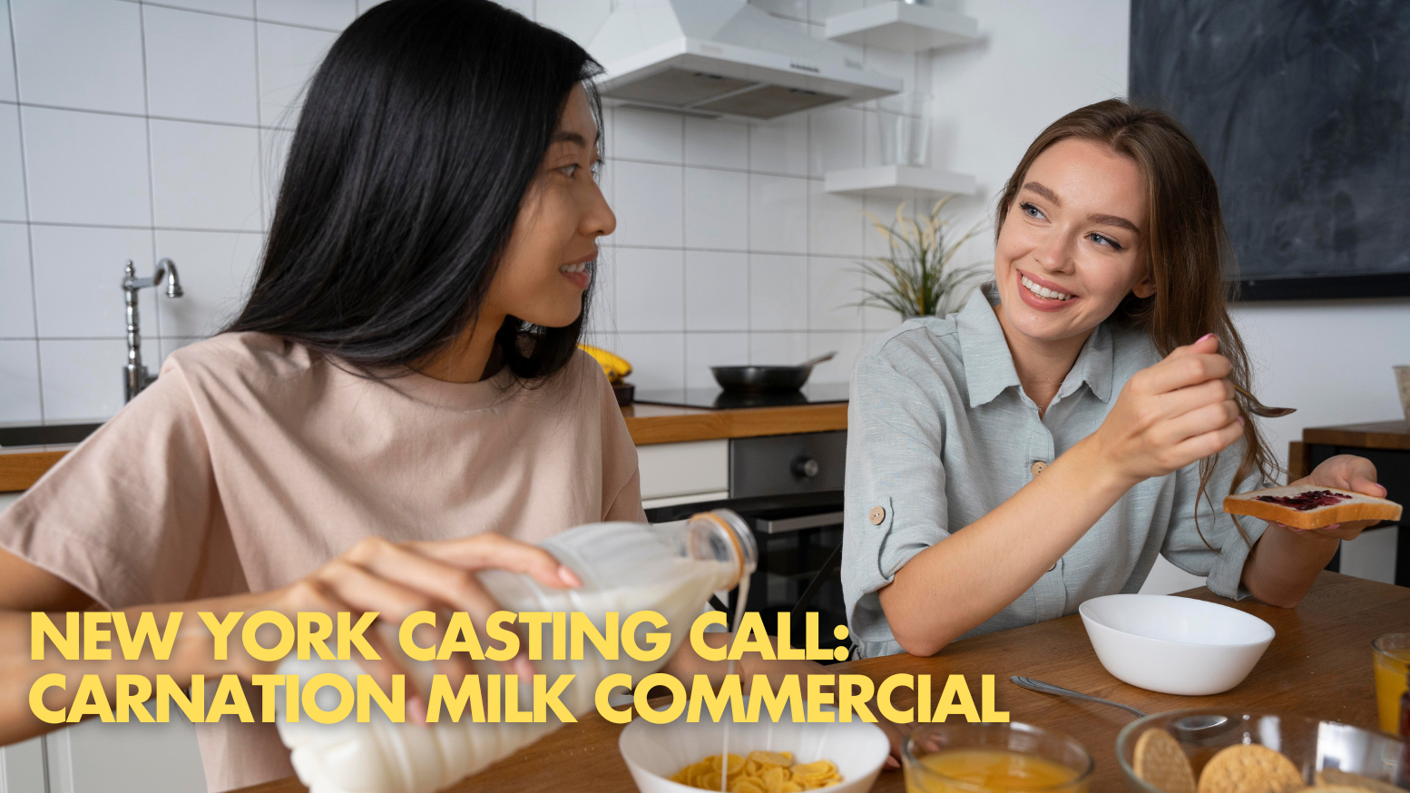 New York Casting Call: Carnation Milk Commercial