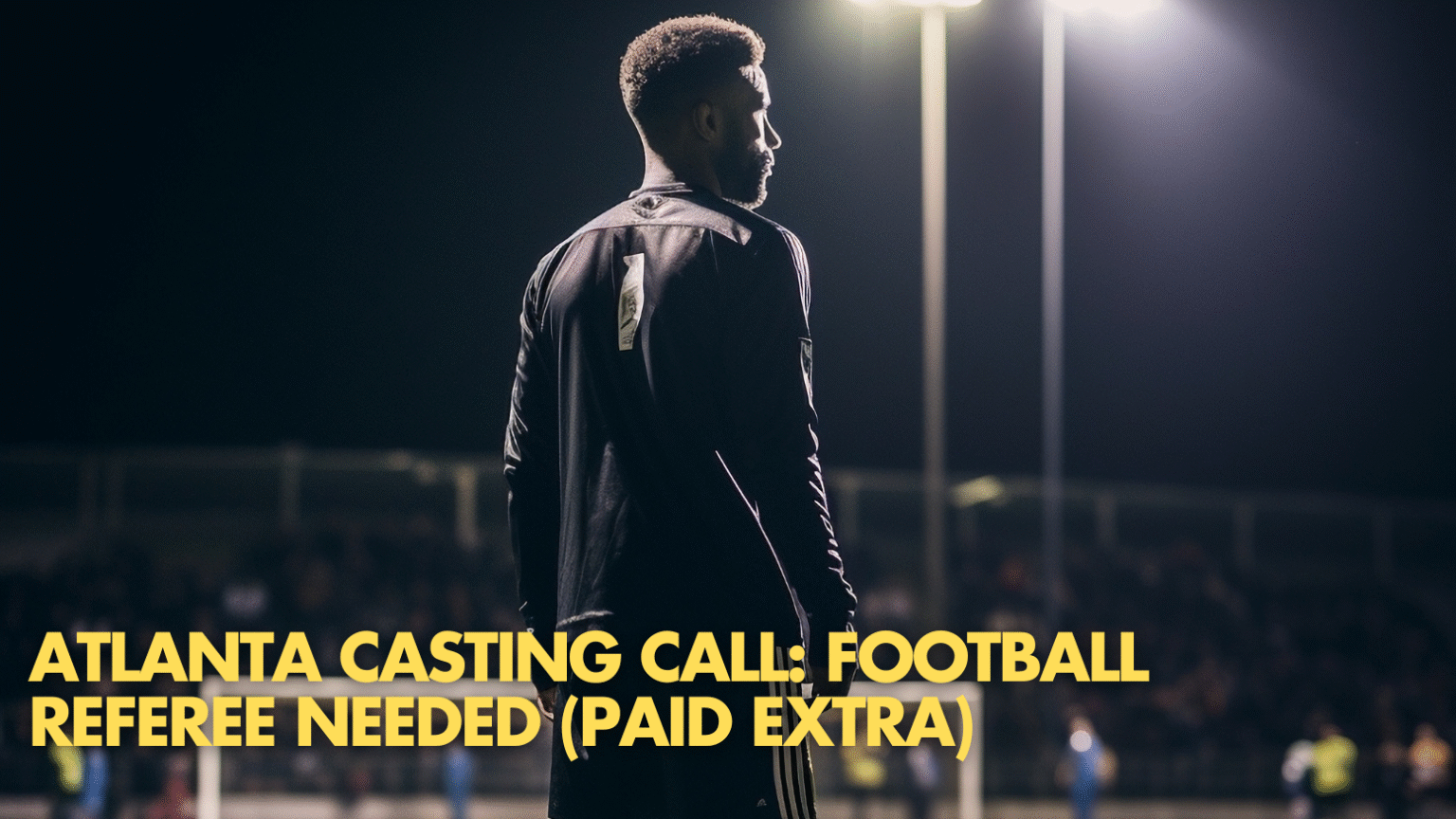Atlanta Casting Call: Football Referee Needed (Paid Extra)